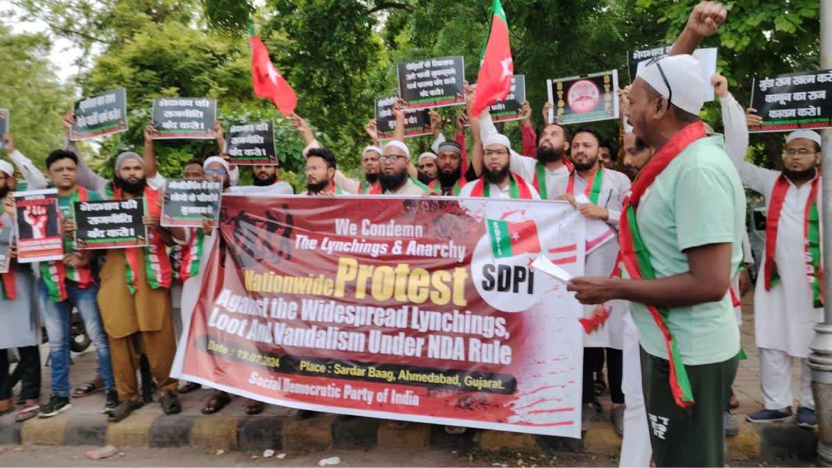 SDPI Rally in Ahmedabad Decries Mob Violence; Raps BJP, Congress for ...