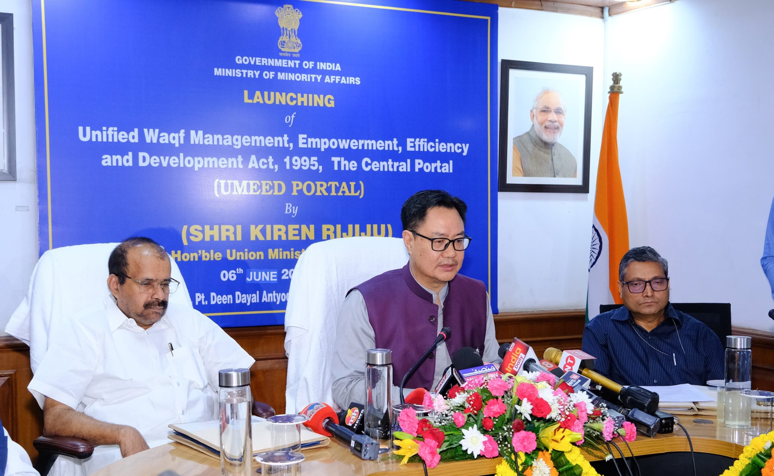 Centre Launches UMEED Portal to Register Waqf Properties - Clarion India